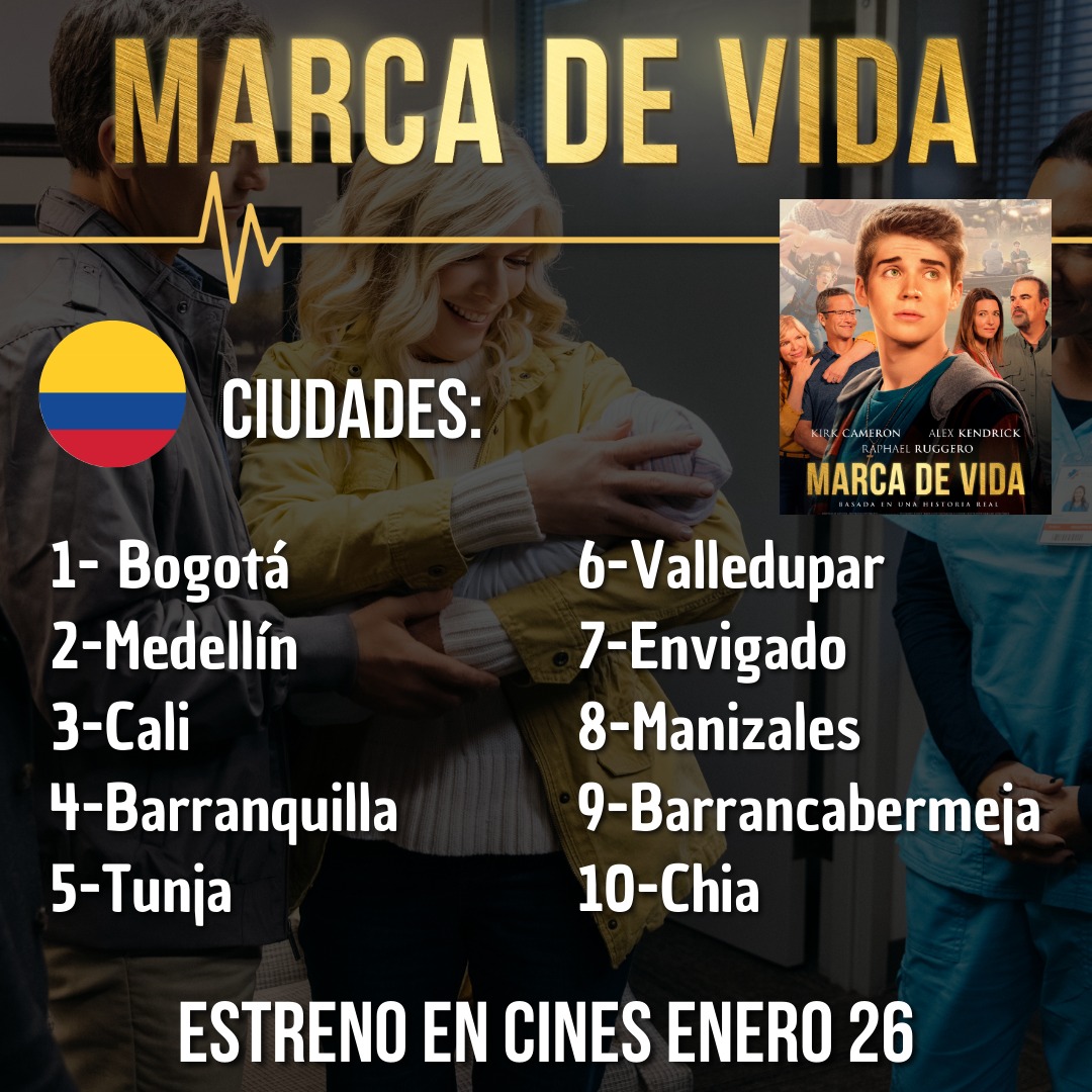 Se estrena en Colombia «MARCA DE VIDA», la nueva película de Los ...